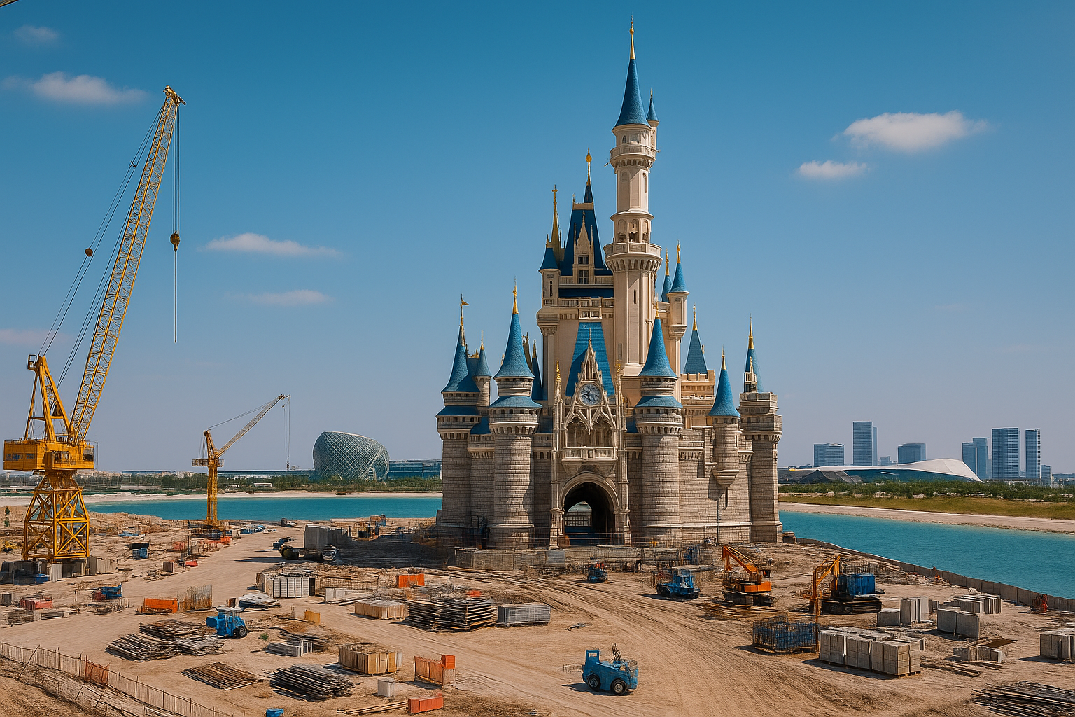 Disney is Coming to Abu Dhabi a Future Theme Park on Yas Island
